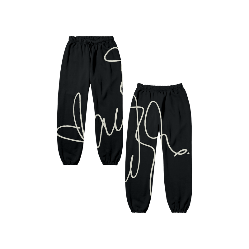 Adele - Black Signature Sweatpants