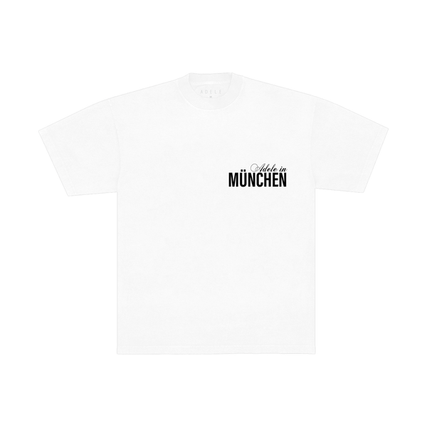 Adele - Adele in Munich Tee - White