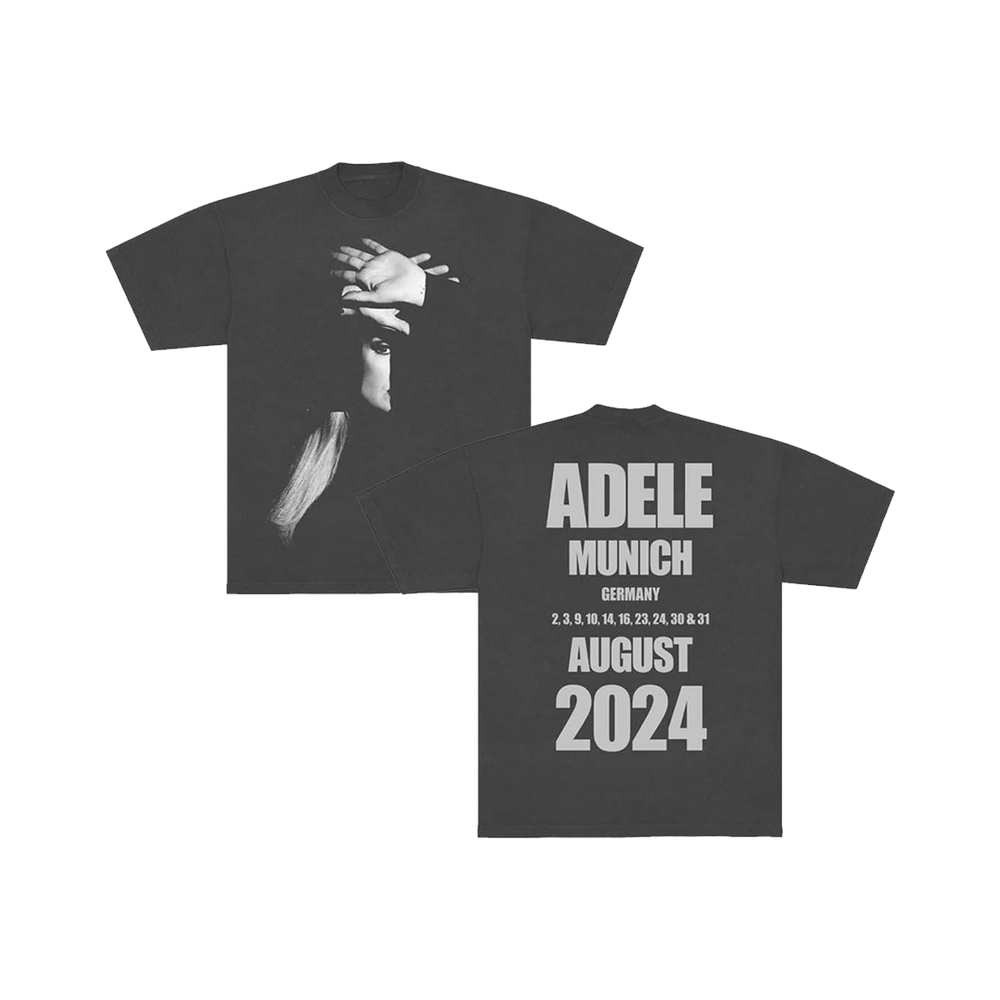 Adele - Munich tee - Black